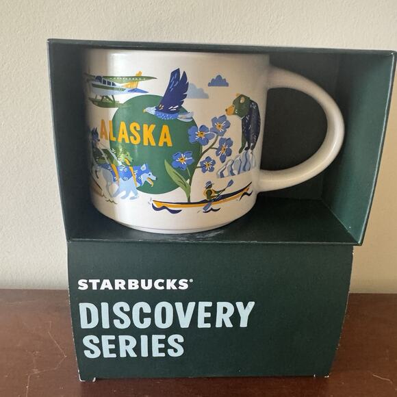 Starbucks | Dining | Alaska Starbucks Discovery Series 4 Oz Coffee Mug ...